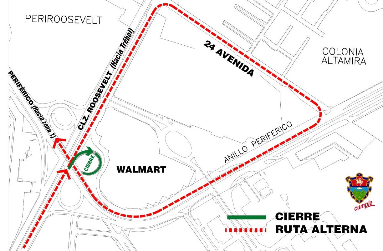 ¡Tome nota! Por 15 días se realizará cierre parcial del Anillo Periférico