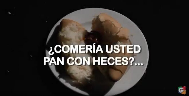 ¿Comería pan con heces? Esto pasa en un "hogar seguro"