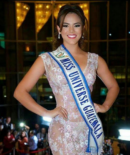 Virginia Argueta, Miss Universe Guatemala modela diseños del reconocido ...