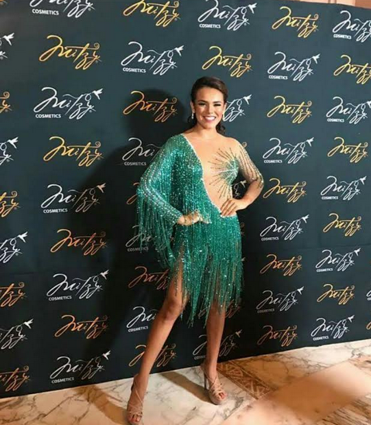 Virginia Argueta, Miss Universe Guatemala modela diseños del reconocido ...