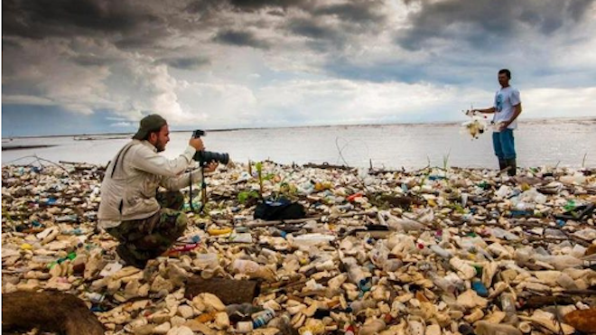 El plástico en los ríos es uno de los mayores contaminantes de océanos