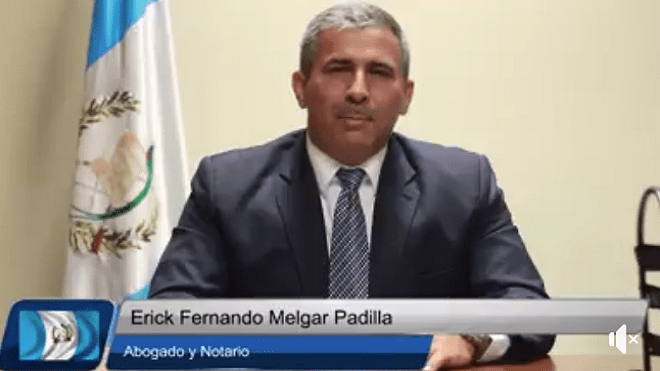 Melgar Padilla se defiende al MP y la CICIG de cooptar la justicia