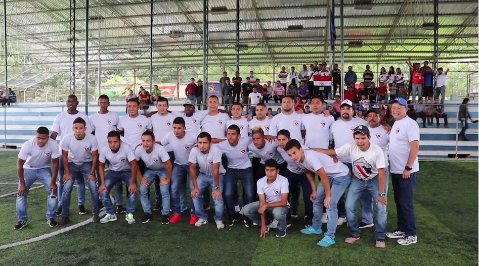 Equipo de fútbol Quiché FC se presenta ante su afición