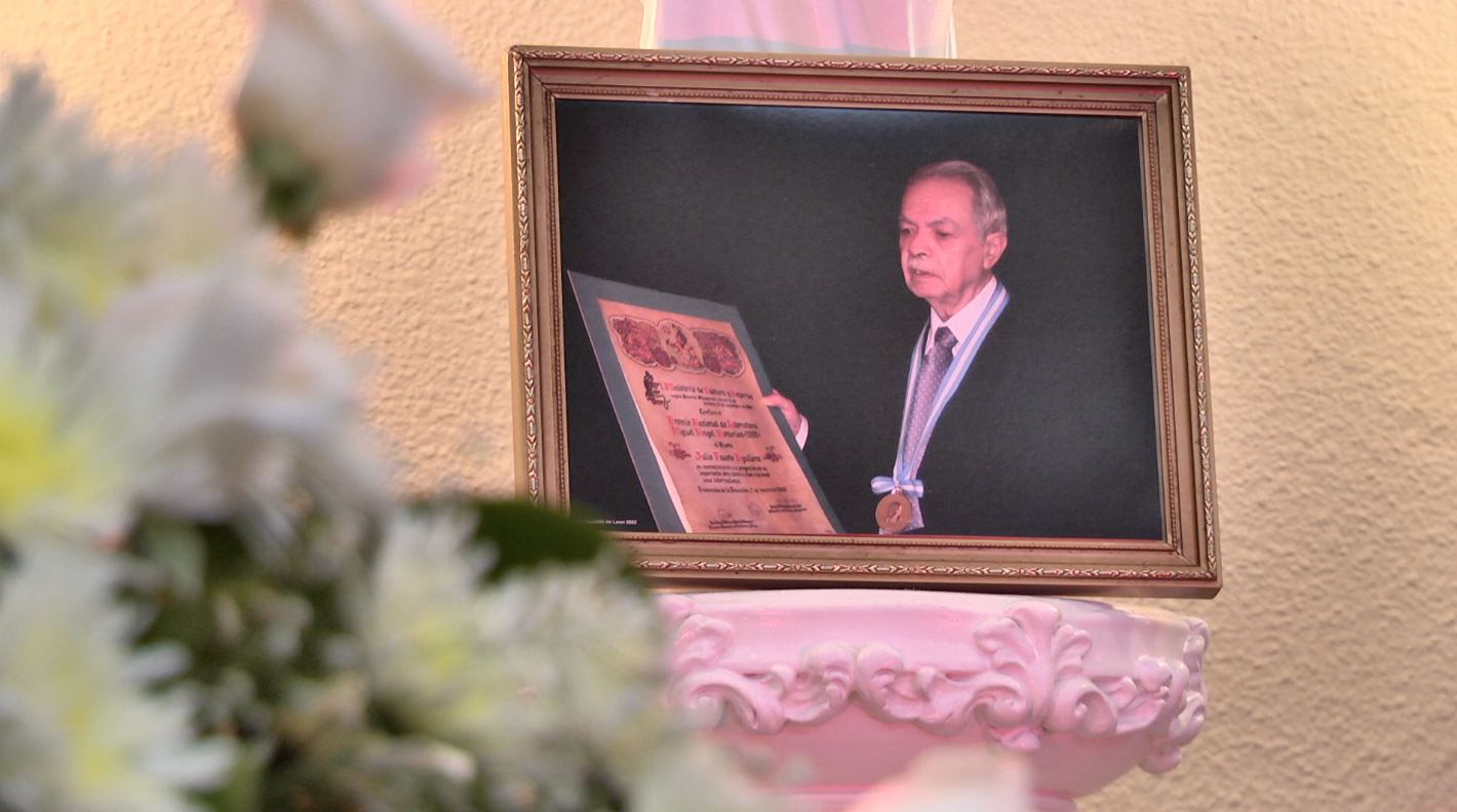 Adiós al poeta Julio Fausto Aguilera, el poeta de la patria