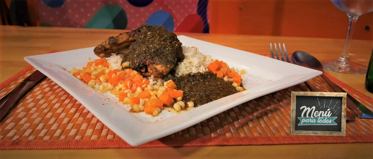 [Menú Para Todos] Pollo con recado asado de miltomate - Guatevision