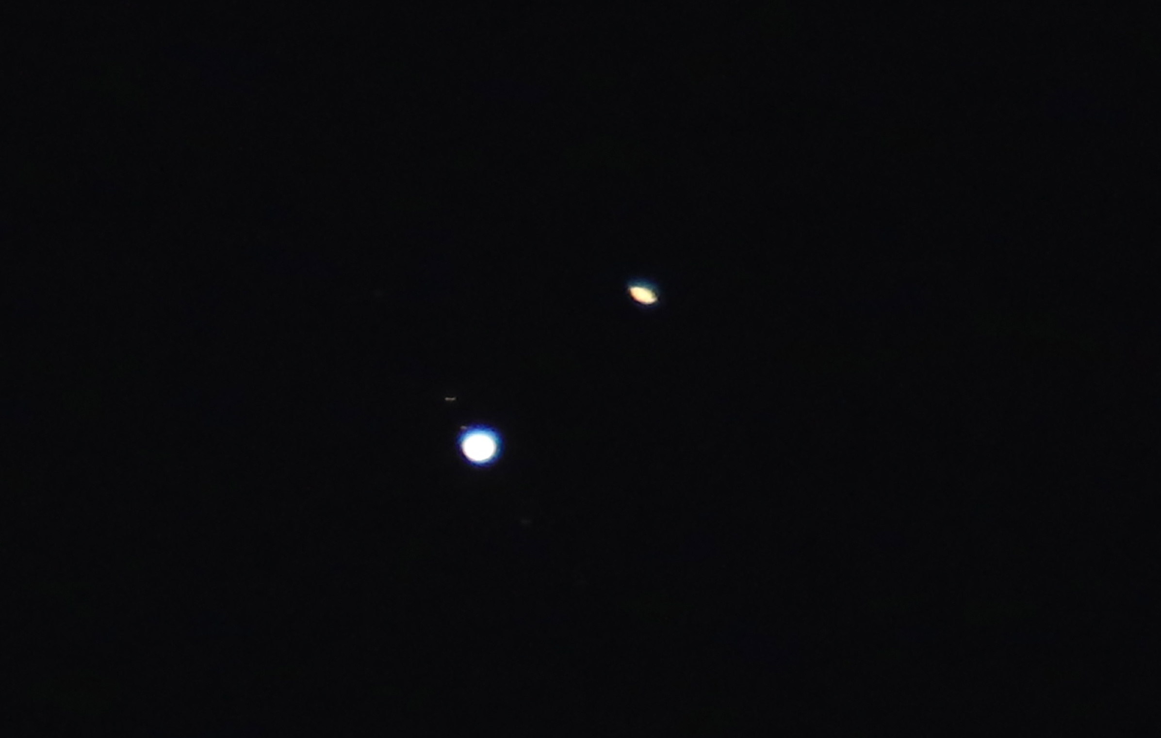 En Vivo Estrella De Belén O La Gran Conjunción De Júpiter Y Saturno