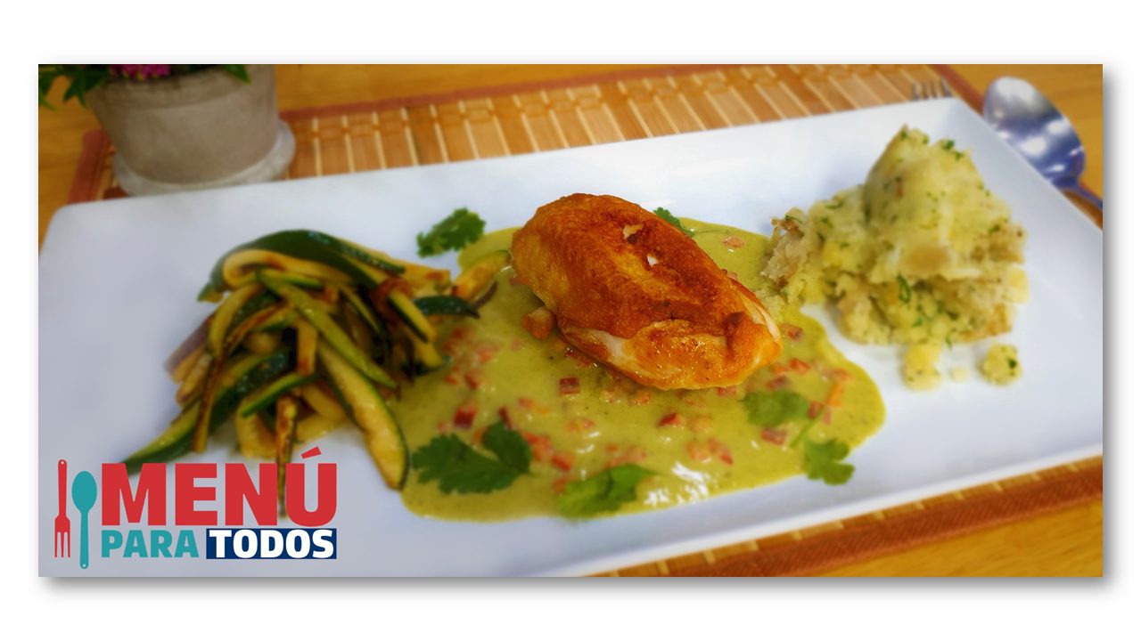 [Menú Para Todos] Pollo con crema y loroco - Guatevision