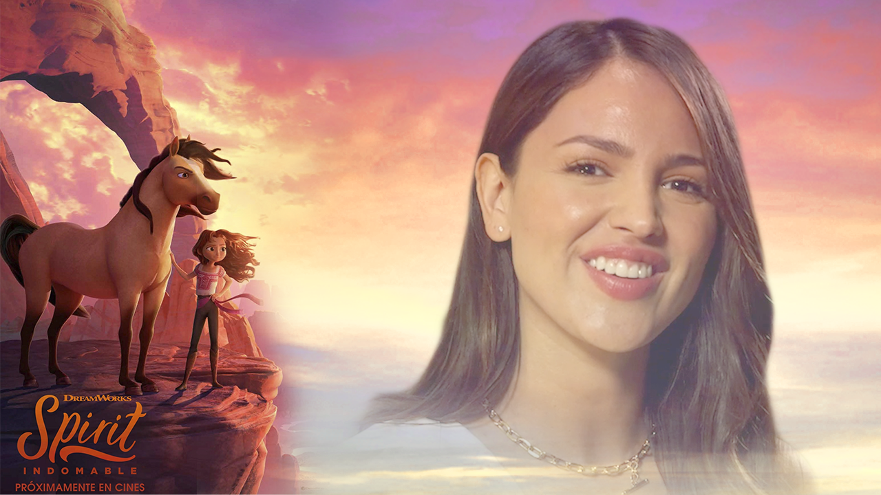Entrevista a Eiza González, parte del elenco de "Spirit: El Indomable ...