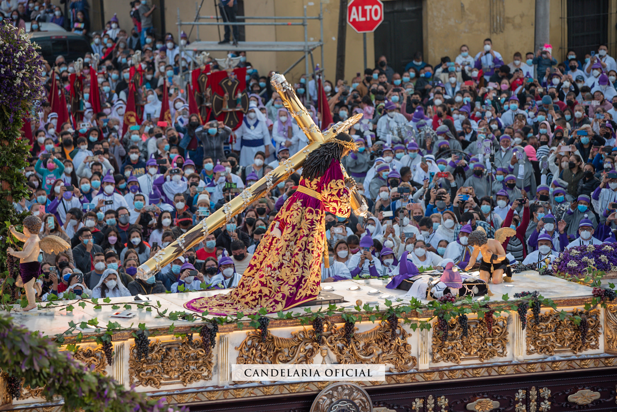 Jesús de Candelaria recorre las calles del Centro Histórico este Jueves ...