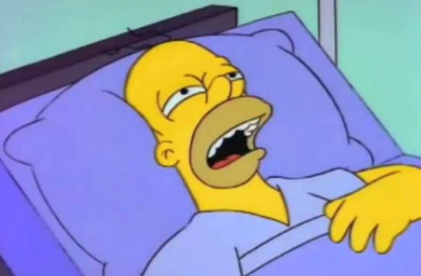 La extraña teoría sobre Los Simpson que dice que Homero está en coma ...