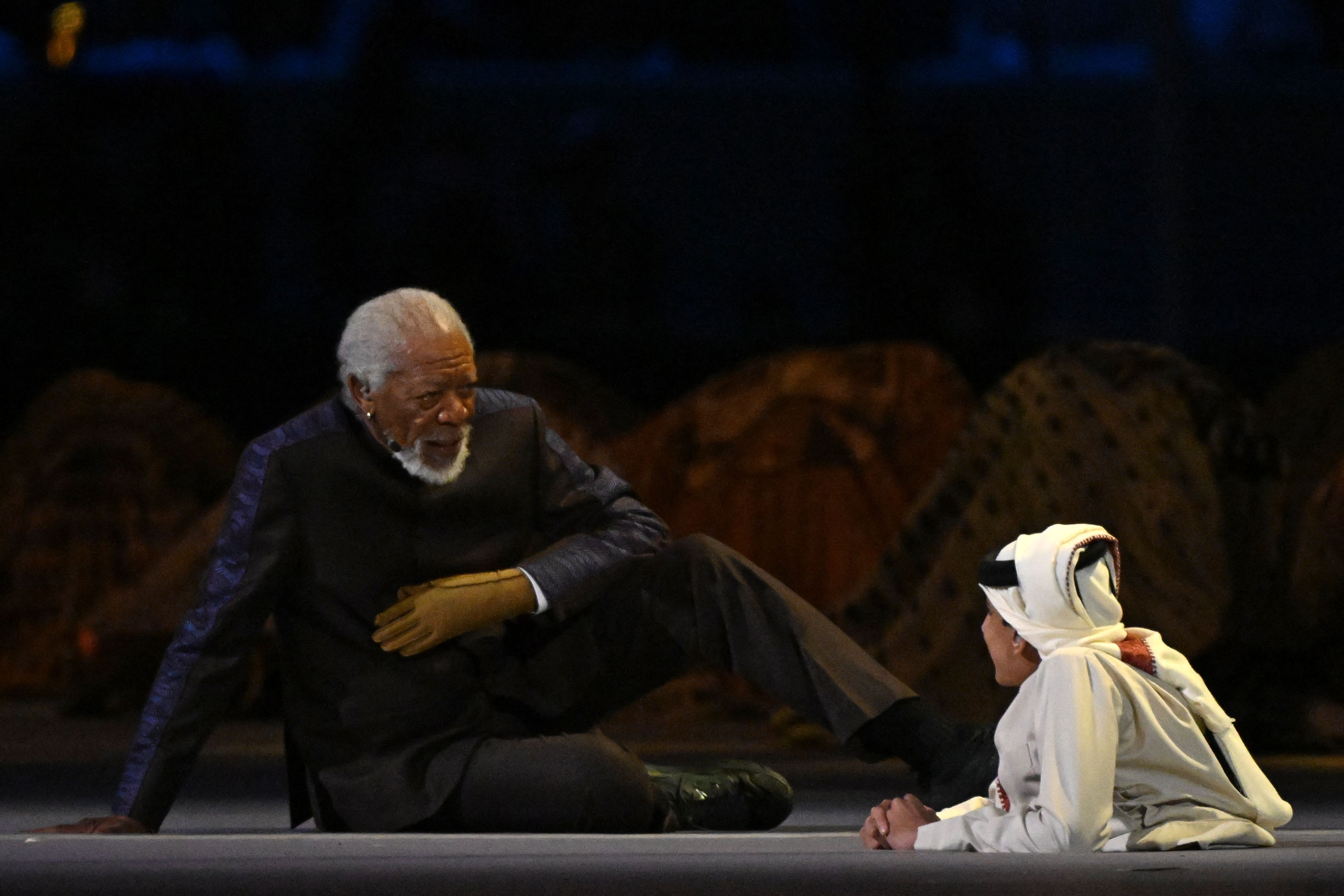 Qatar 2022: el discurso de Morgan Freeman que llama a la unidad ...