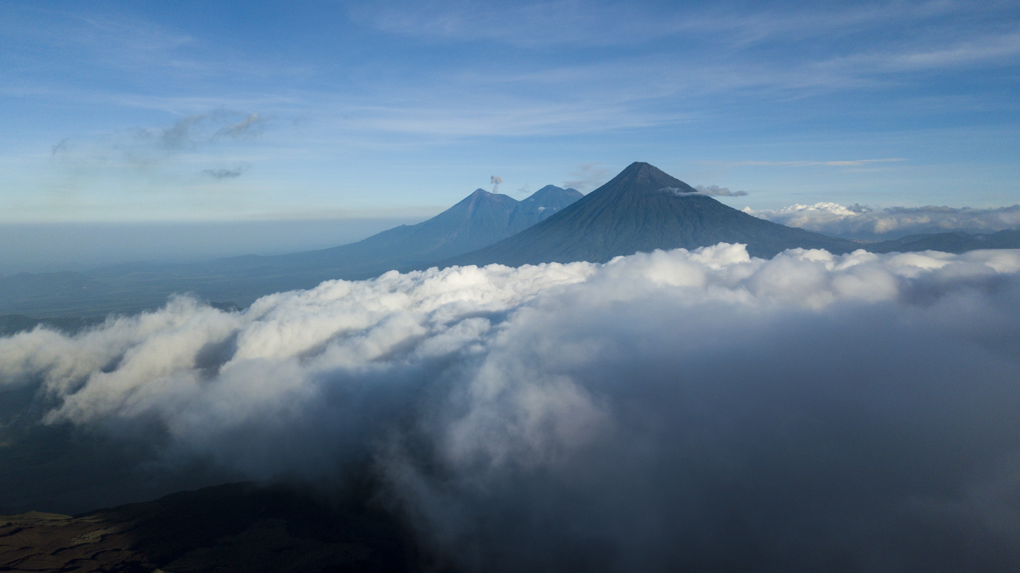 Emiten recomendaciones por actividad del volcán de Fuego, Pacaya y ...