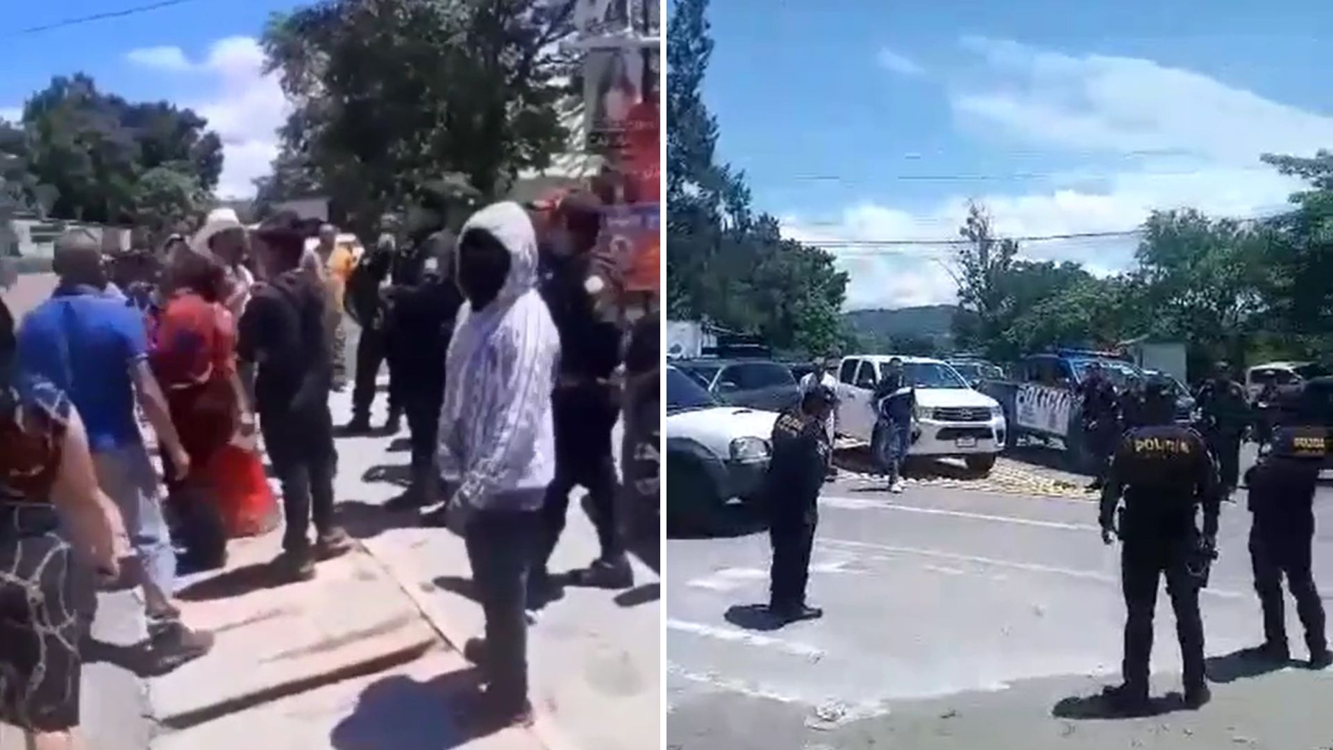 Video: Alertan que "gente armada" bloquea acceso a Monjas, Jalapa, y ...